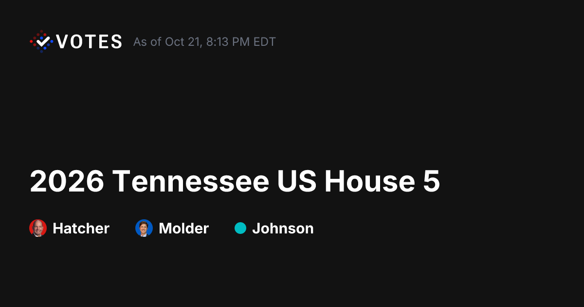 2026 Tennessee US House 5 General Election Forecast | DDHQ